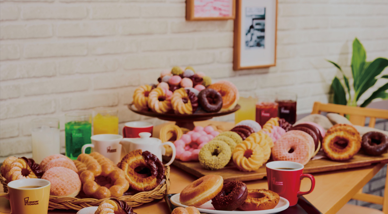 ABOUT MISTER DONUT - Mister Donut ABOUT MISTER DONUT - Mister Donut